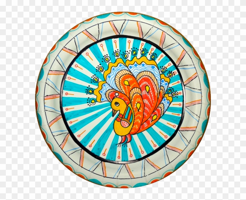 Art Classes - Paper Plate Drawing - Full Size PNG Clipart Images Download