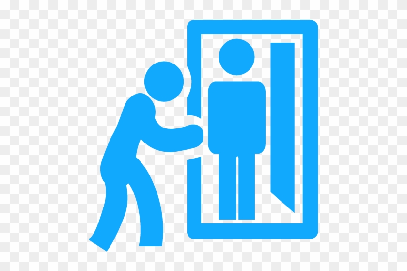 Tailgating - Running Out Of The Door Icon - Full Size PNG Clipart ...