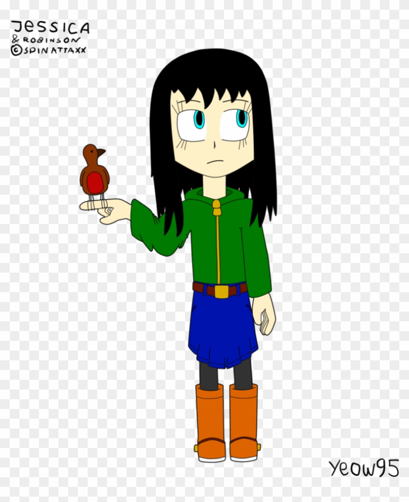 Jessica And Robinson Ssmb Avatar Commi - Cartoon - Free Transparent PNG ...