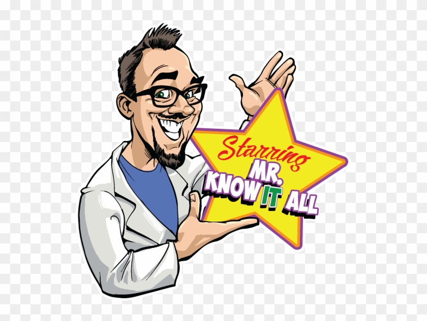 Know It All - Cartoon - Full Size PNG Clipart Images Download