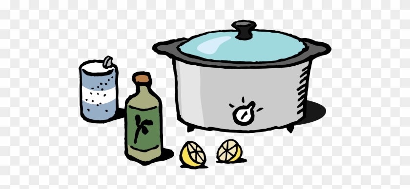 Illustration Of Slow Cooker - Kitchen Stove - Full Size PNG Clipart ...