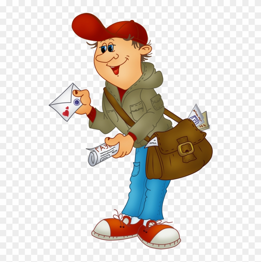 1 - Cartoon Send Letter Png - Full Size PNG Clipart Images Download