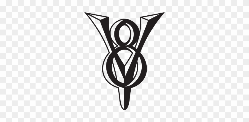 Old Ford V8 Logo - Full Size PNG Clipart Images Download