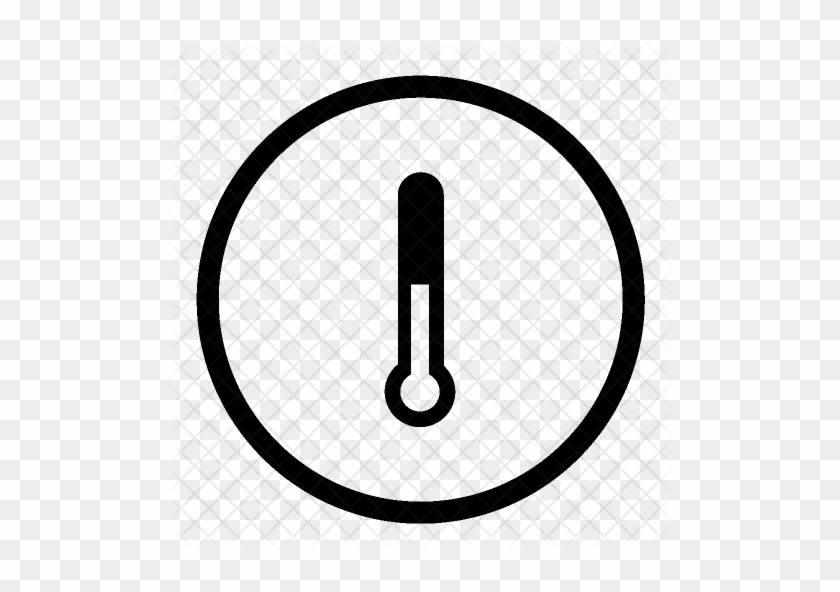 Thermometer Icon - Warn Icon Png White - Full Size PNG Clipart Images ...