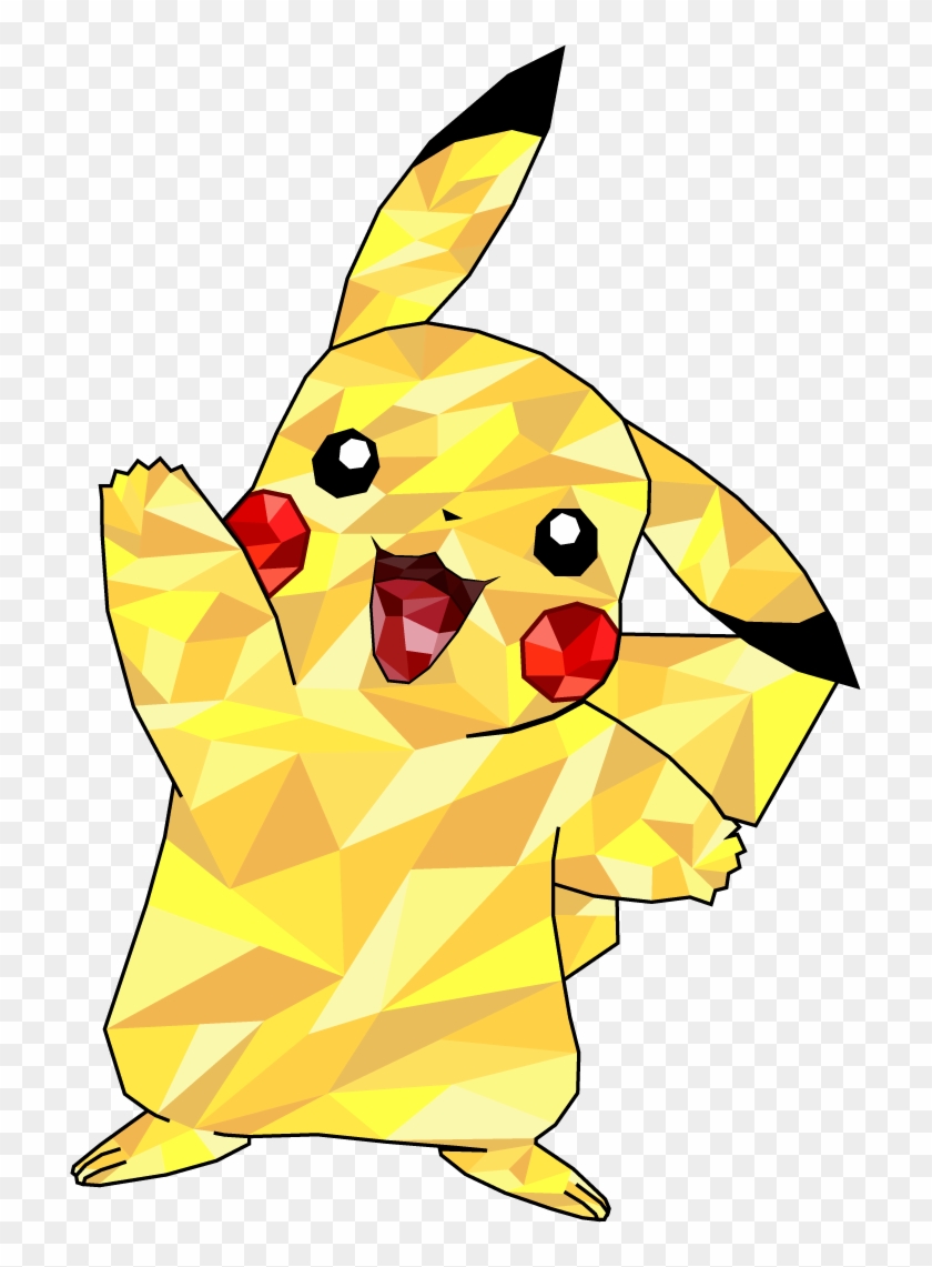Digital Art - Pikachu - Full Size PNG Clipart Images Download