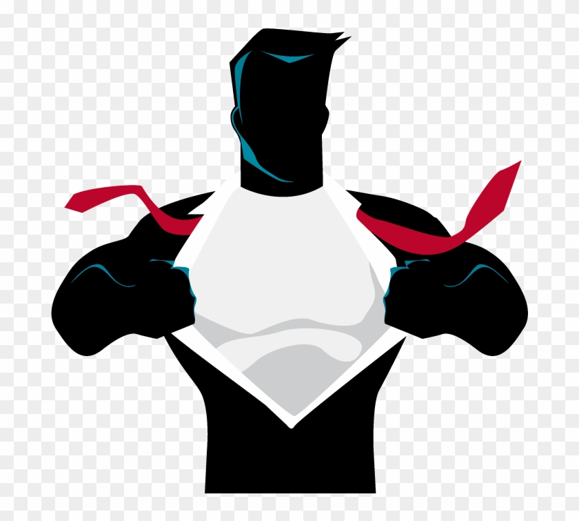 Clark Kent Superhero - Clark Kent Vector - Full Size PNG Clipart Images ...