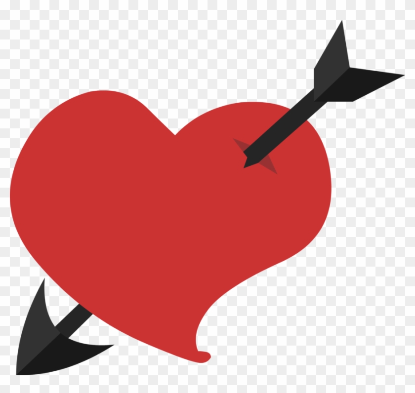 Arrow Heart's Cutie Mark By Furrikira - Mlp Heart Cutie Mark - Full ...