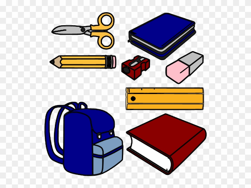 Clipart School Supplies - Full Size PNG Clipart Images Download