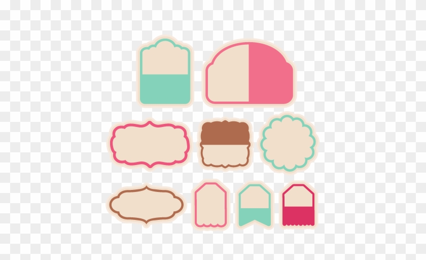 Cute Tags Clipart - Tag Para Silhouette - Full Size PNG Clipart Images ...