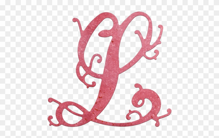 Cheery Lynn Designs Lace Flourish Letter L Die - Cheery Lynn Designs ...