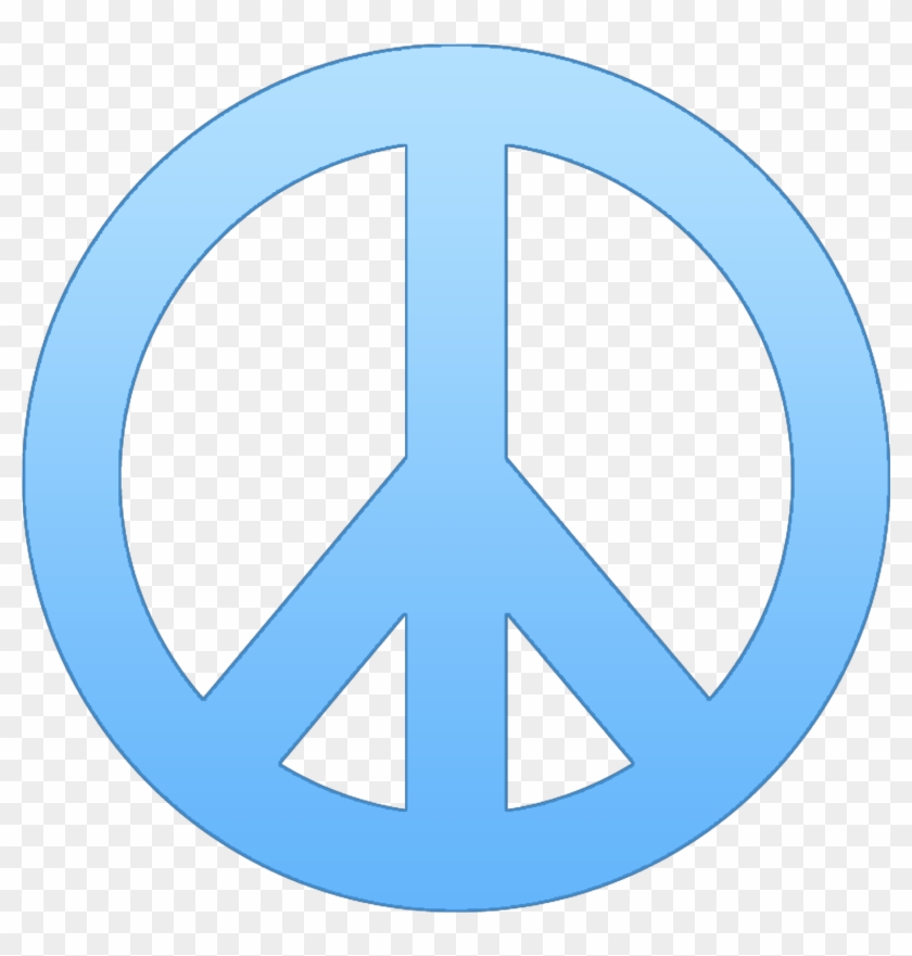 Peace Sign Template - Peace Symbol Transparent Background - Full Size ...