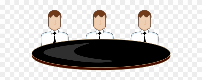 Meeting Clip Art At Clker - Round Table Discussion - Full Size PNG ...