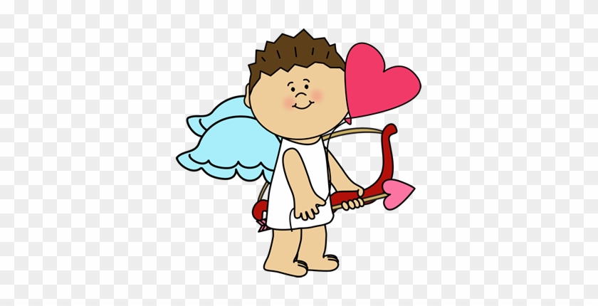Cupid With Heart Balloon Clip Art - Cupid With Heart Balloon Clip Art ...