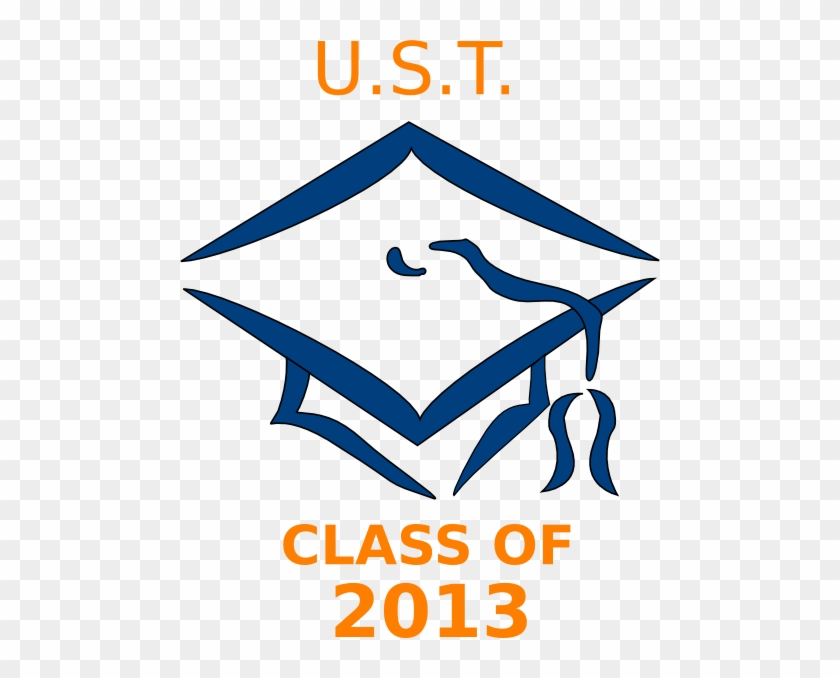 Ust Class Of 2013 Graduation Cap Svg Clip Arts 480 - Transparent ...