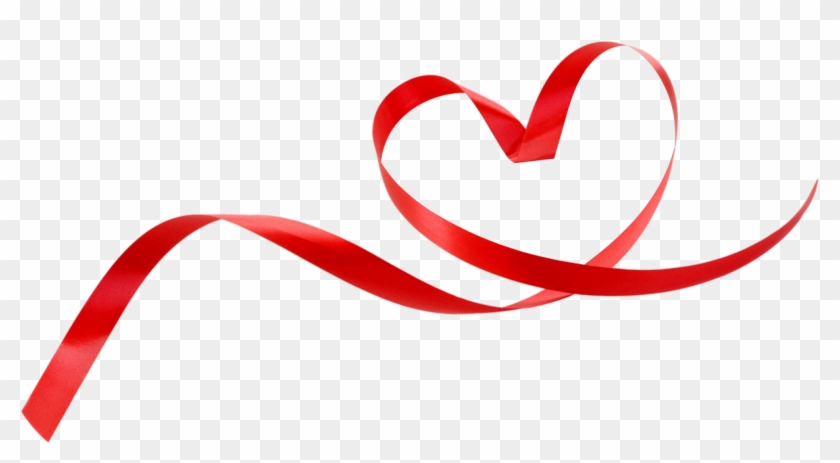 Valentines Day Ribbon - Full Size PNG Clipart Images Download