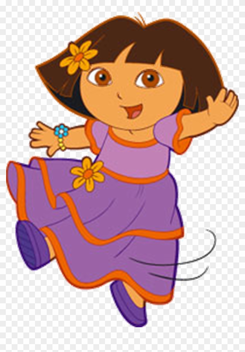 Dora Dance - Perler Bead Patterns Dora The Explorer - Full Size PNG ...