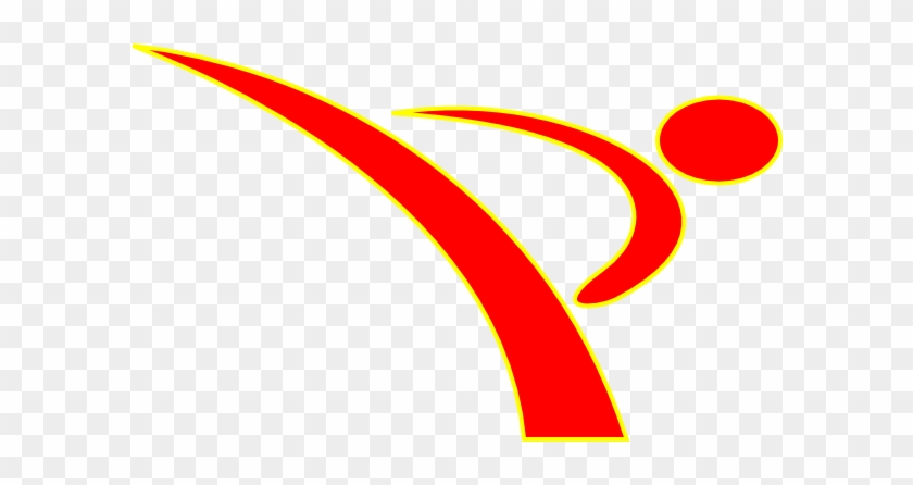 Red Kick Clip Art At Clker - Clip Art - Free Transparent PNG Clipart ...