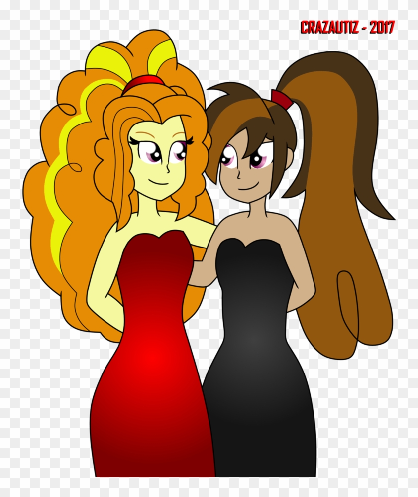 Adagio And Cupcake By Crazautiz - Cartoon - Free Transparent PNG ...