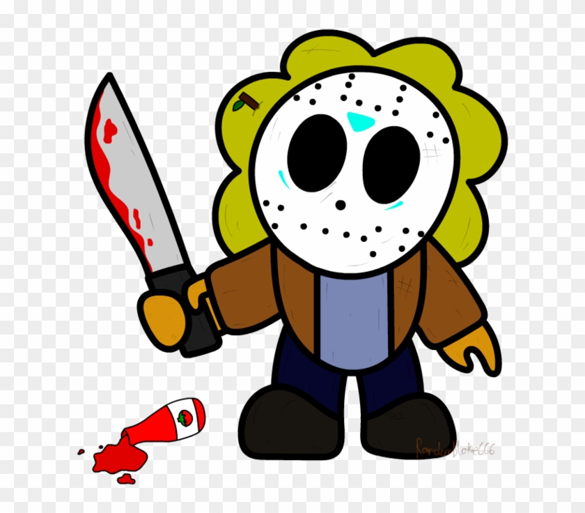 Bloke Voorhees By Randombloke666 - Cartoon - Free Transparent PNG ...