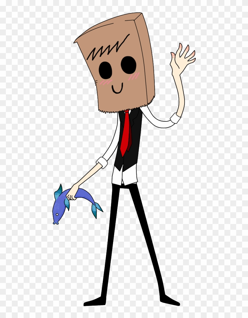 Bag Head By Fancy-tramp - Cartoon - Free Transparent PNG Clipart Images ...