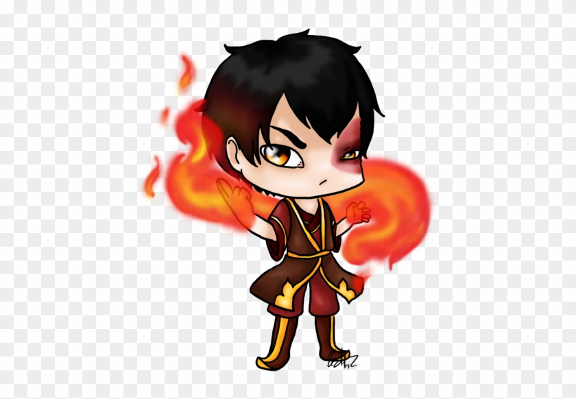 Chibi Zuko By Katta2 - Avatar Chibi Png - Full Size PNG Clipart Images ...