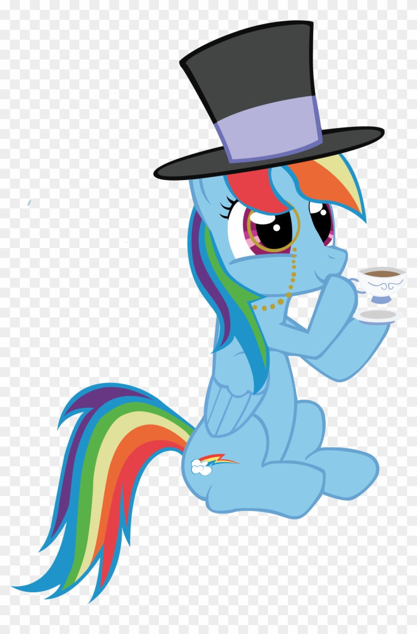 Fancy By Ocarina0ftimelord Rainbow Dash - Rainbow Dash Sir - Full Size ...
