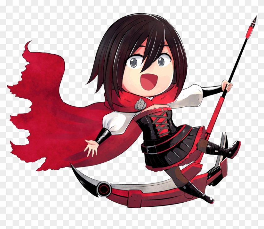 Ruby Chibi By Untoldmage - Chibi Ruby - Full Size PNG Clipart Images Download