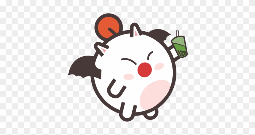 Bubble Tea Moogle By Azurejin - Bubble Tea Moogle By Azurejin - Full ...