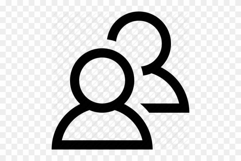 Friends Icon Png White - Full Size PNG Clipart Images Download