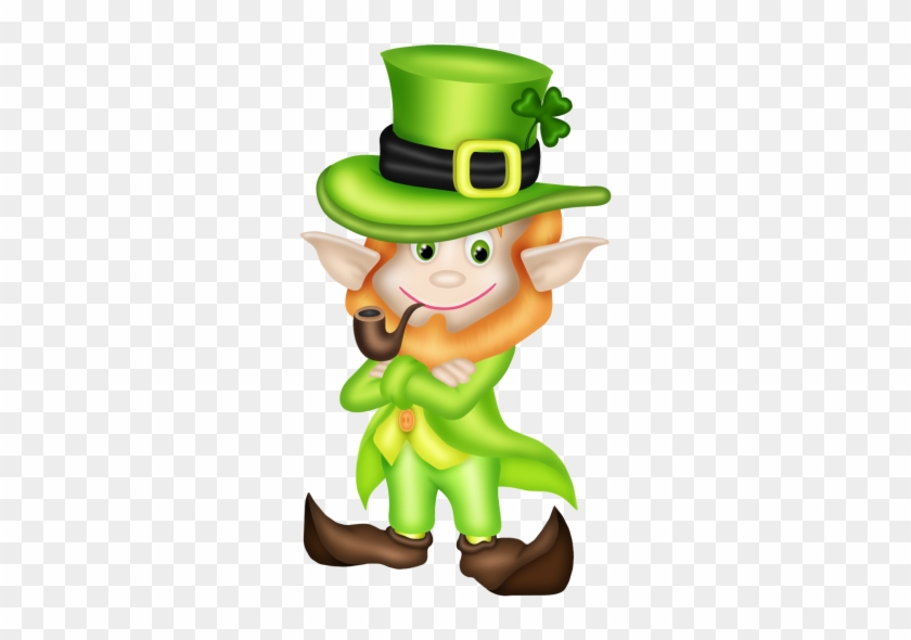 Leprechaun - Happy St Patrick's Day 2018 Cute - Full Size PNG Clipart ...