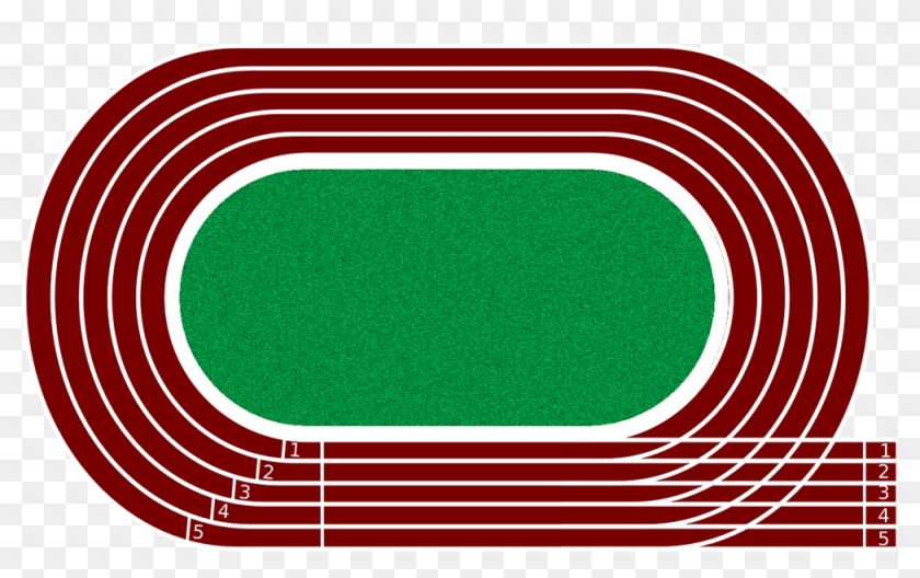 Running Track For Calculus In Sports - 600 Yard Run Walk - Full Size ...