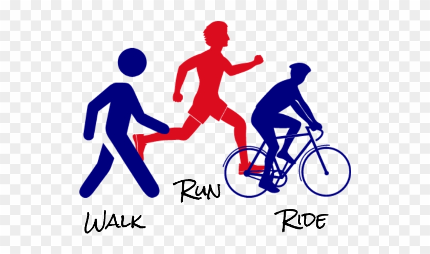 Join Us For Our Walk Run Ride Event - Caution Walking Sign - Full Size ...