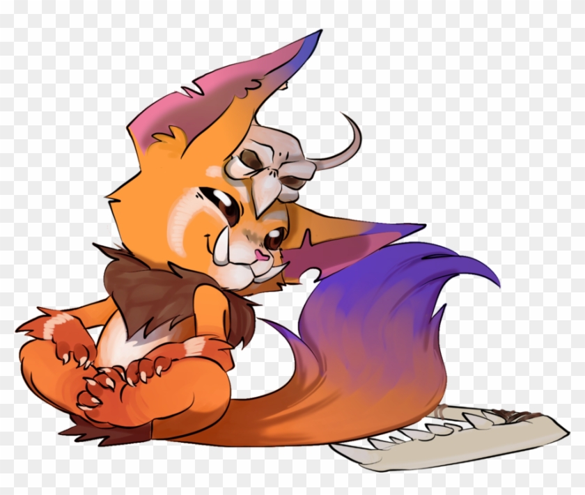 Gnar By Kittenlotl - Cartoon - Full Size PNG Clipart Images Download