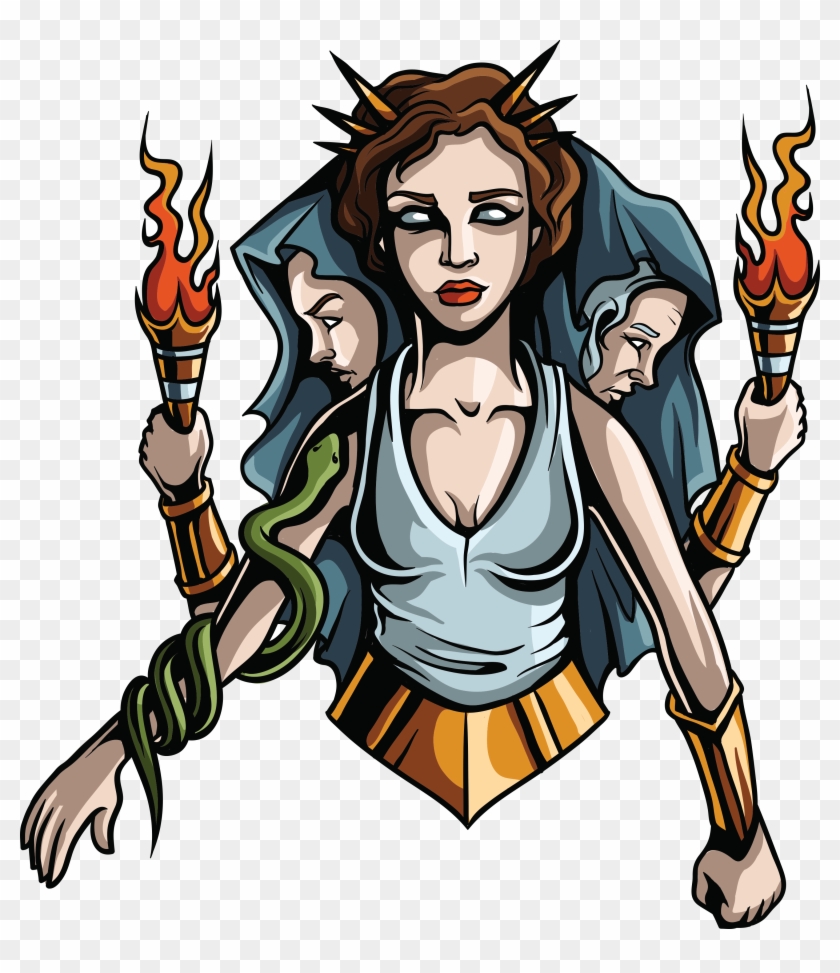 Gargoyle Clipart Greek - Greek Goddess Wall Decal - Vinyl Car Sticker ...
