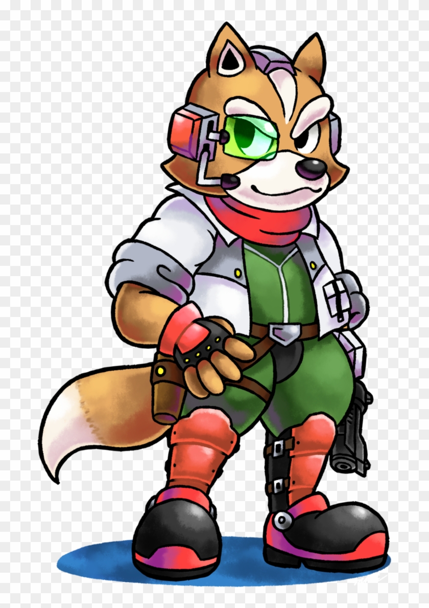 Fox Mccloud - Mario Luigi Rpg Style - Full Size PNG Clipart Images Download