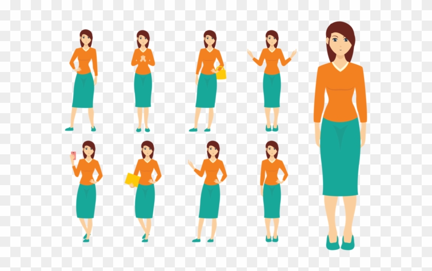 Mujer Vectors - Mujer Vector Png - Free Transparent PNG Clipart Images ...