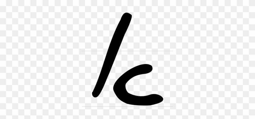 Alef In Cursive - Full Size PNG Clipart Images Download