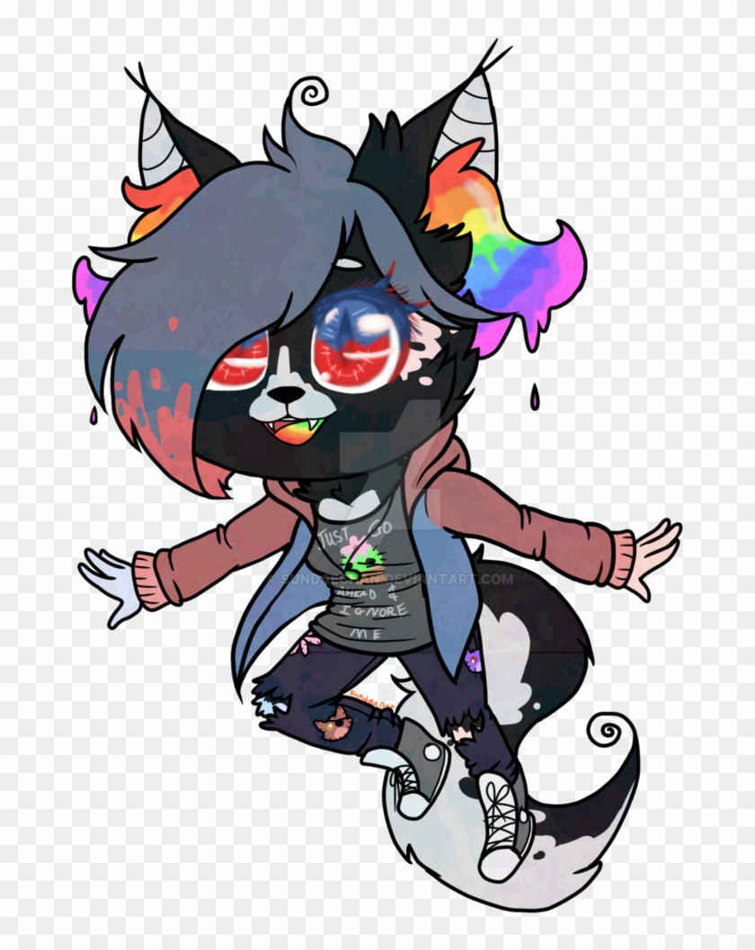 Jelly Cat Chibi By Sundaechan - Cartoon - Free Transparent PNG Clipart ...