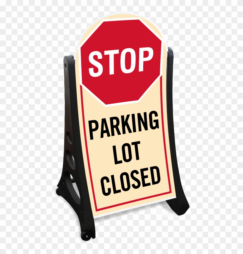 Seton L7274-fl Flanged Traffic Signs-stop,white On - Free Transparent ...