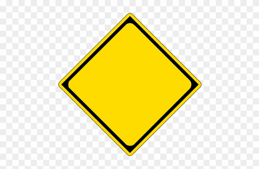 Warning Sign - Yellow Sign - Full Size PNG Clipart Images Download