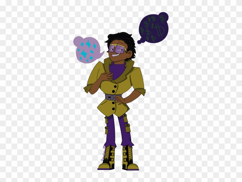 Tfa Swindle Humanformer - Cartoon - Full Size PNG Clipart Images Download