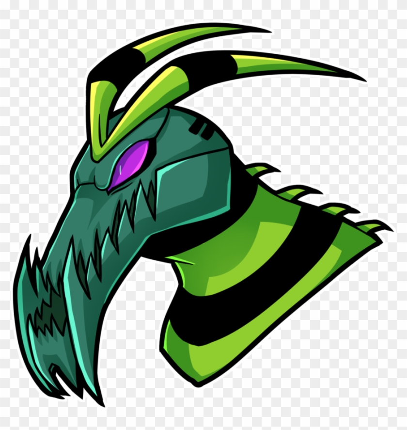 Waspinator Headshot By Draikinator - Waspinator - Full Size PNG Clipart ...