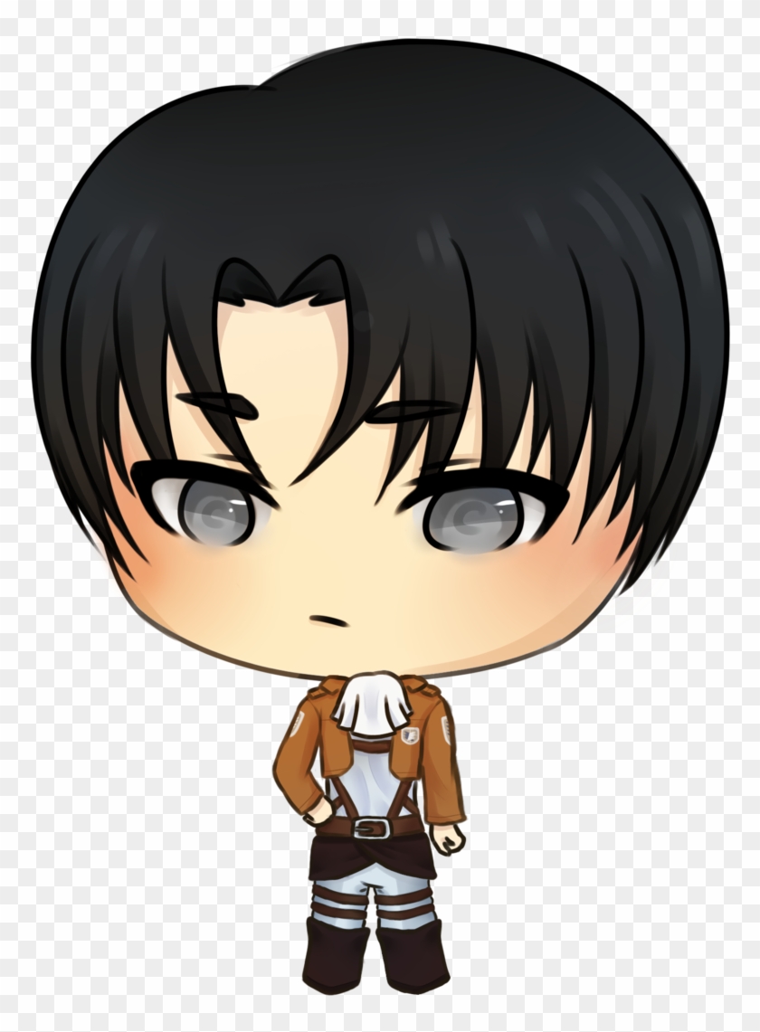 Chibi Levi By Geora Chibi Levi By Geora - Chibi - Full Size PNG Clipart ...