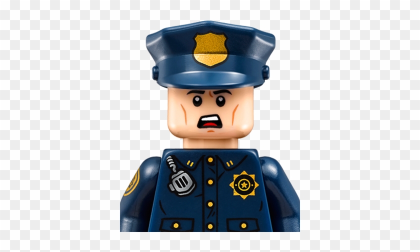 Gcpd - Lego Police Head - Full Size PNG Clipart Images Download
