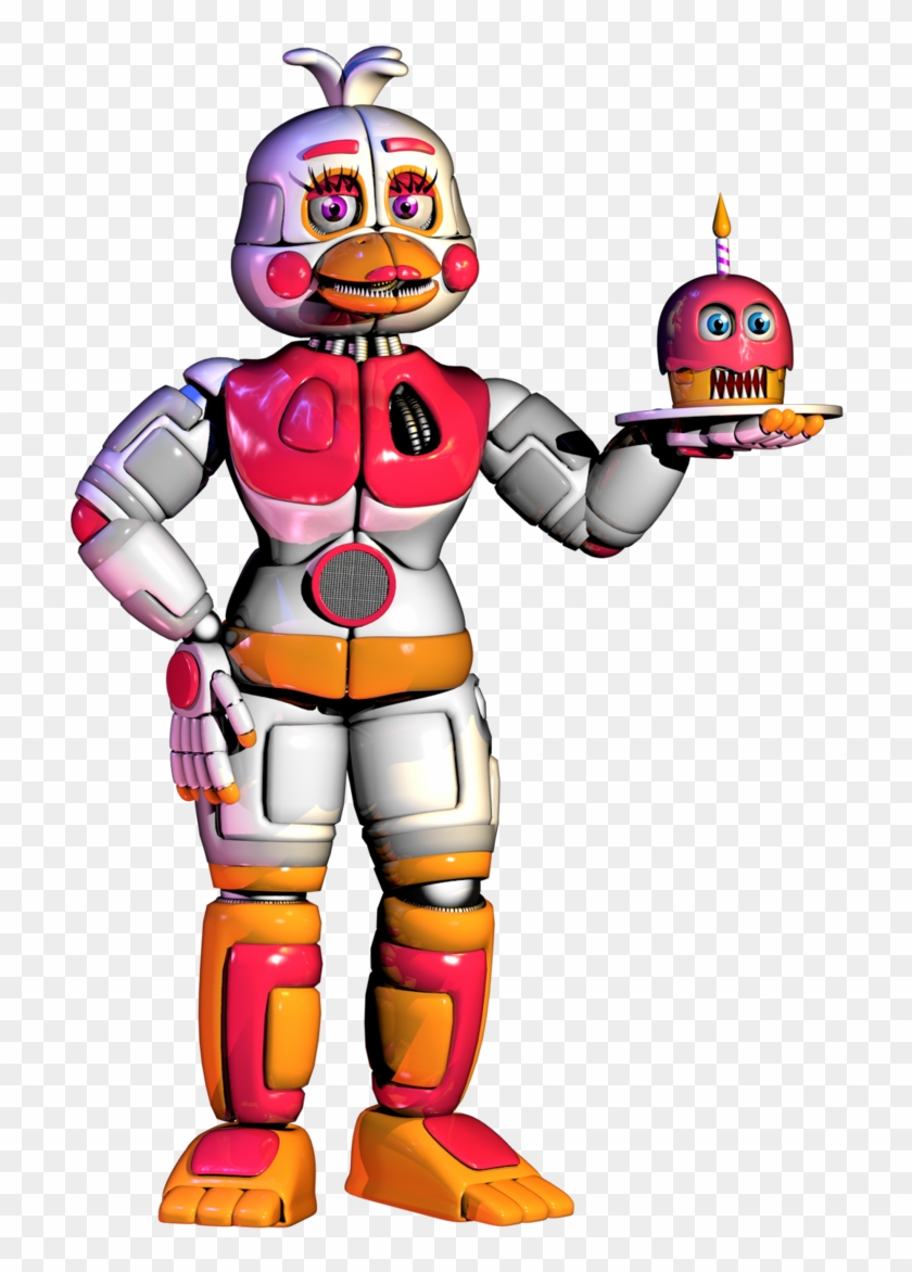 Funtime Chica [official] - Funtime Chica Fnaf 6 - Full Size PNG Clipart ...