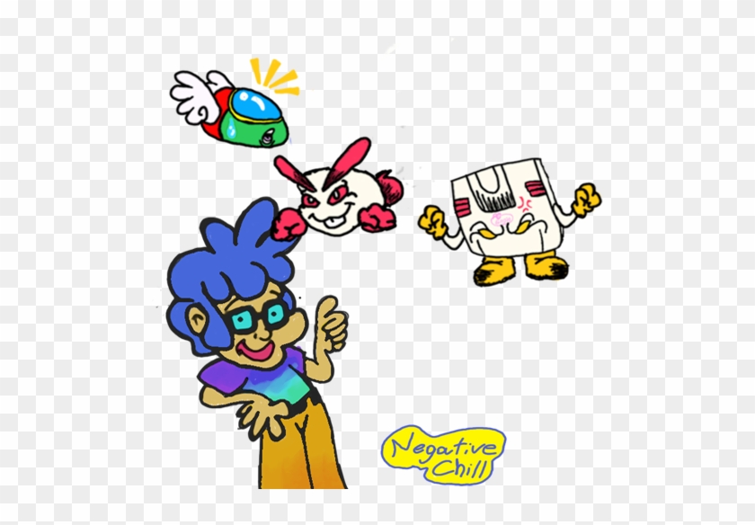 A Drawing Of One Of My Wwe Day Of Reckoning Custom - Cartoon - Free ...