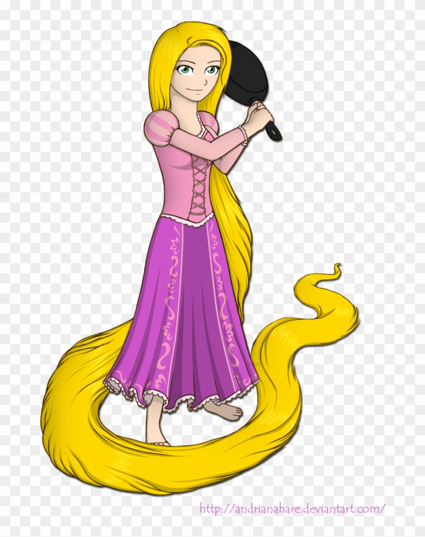 Rapunzel By Jay-kuro - Illustration - Full Size PNG Clipart Images Download
