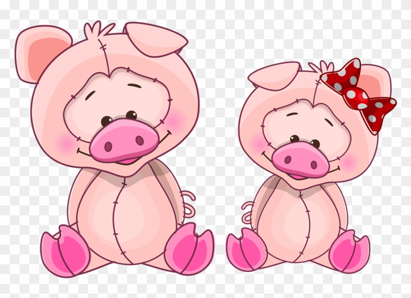 Domestic Pig Illustration - Domestic Pig Illustration - Free ...
