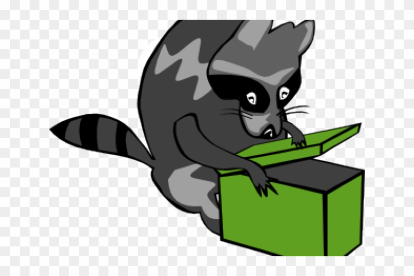 Open Clipart - Cute "see Ya Soon Raccoon!" Tote Bag, Adult Unisex ...