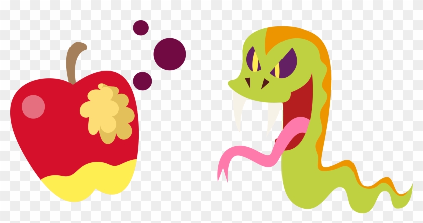 Vector Snake Eat Apples - Vector Snake Eat Apples - Free Transparent ...